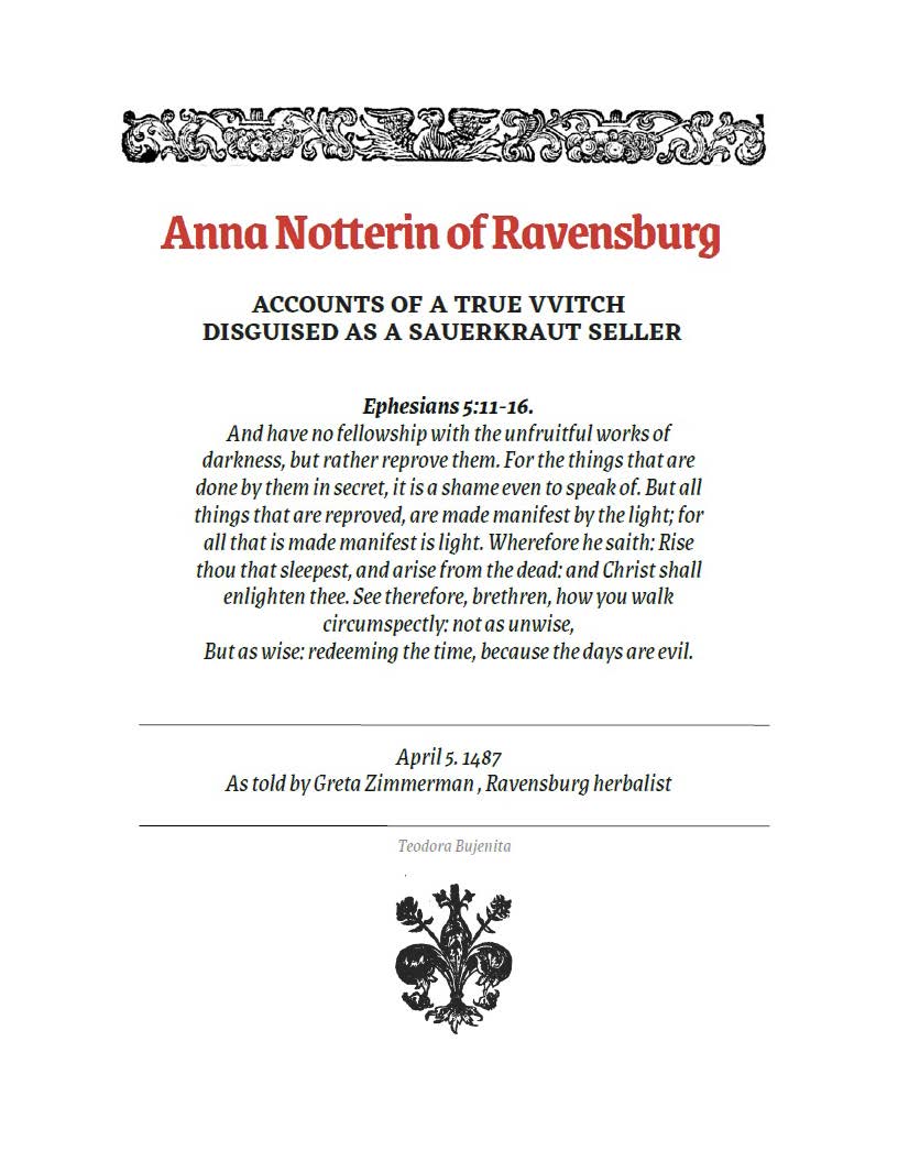 A Moot Inquisition: The Malleus Maleficarum in the Undergraduate ...